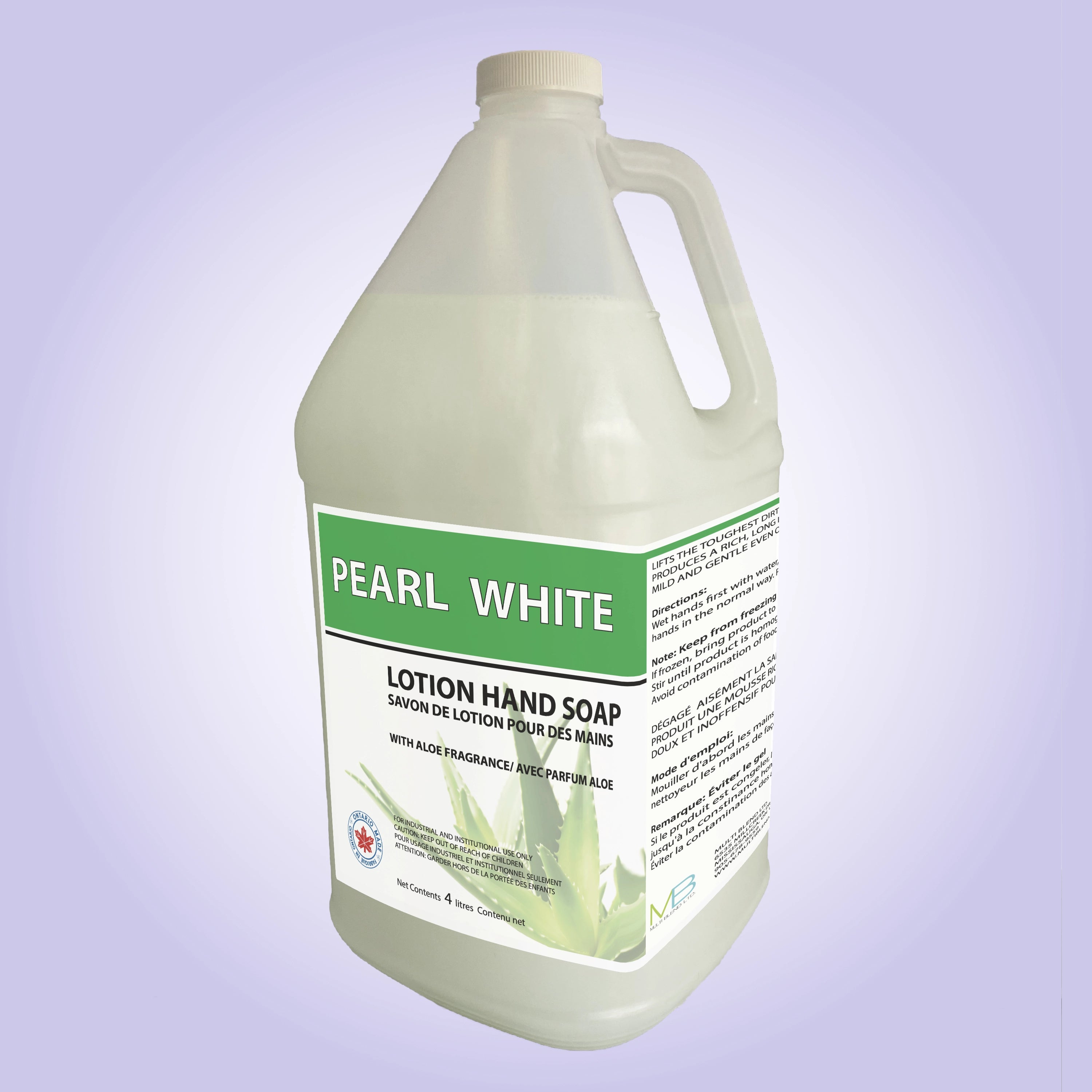Pearl White Lotion Hand Soap – Multi-Blend Limited