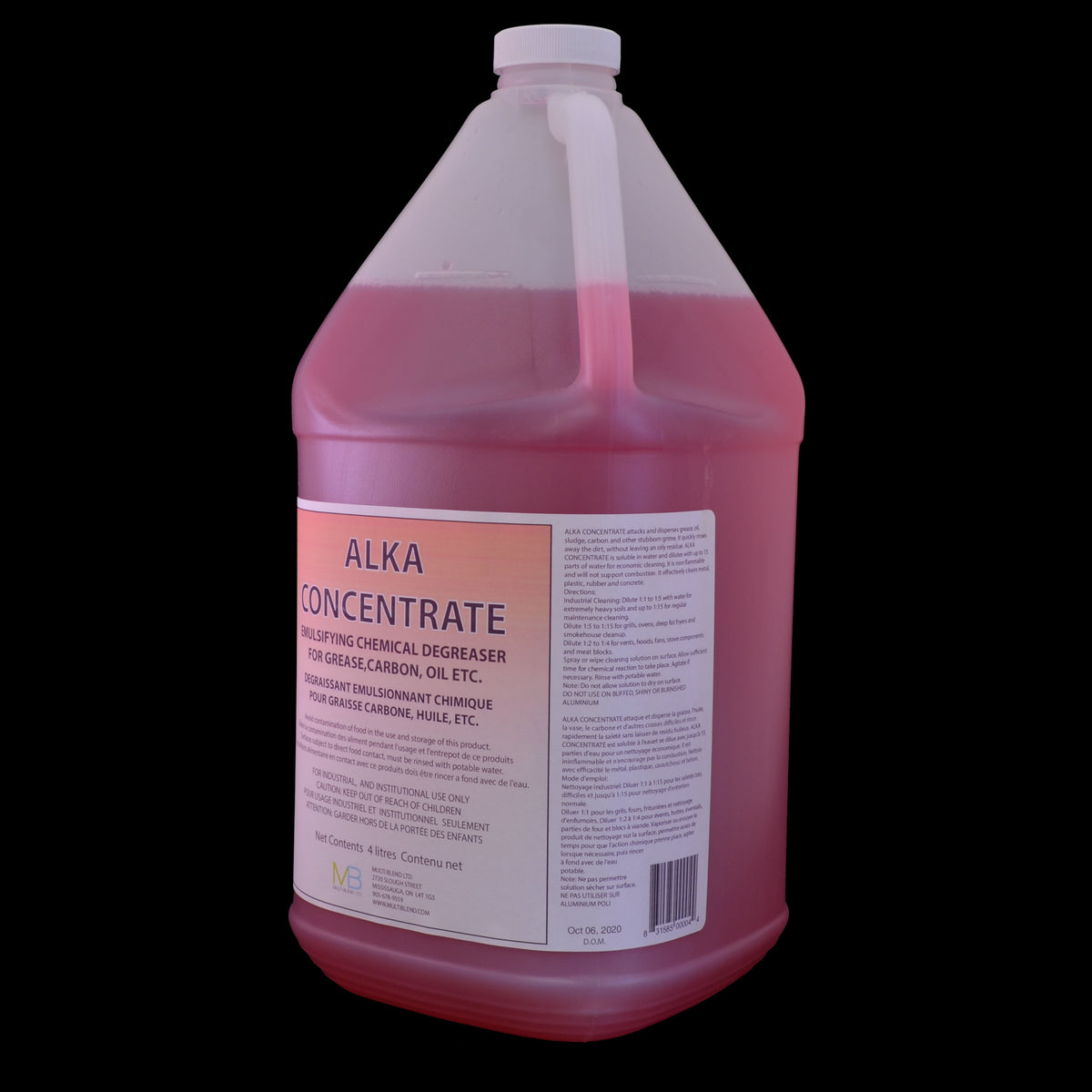 Alka Concentrate - Industrial cleaner degreaser – Multi-Blend Limited